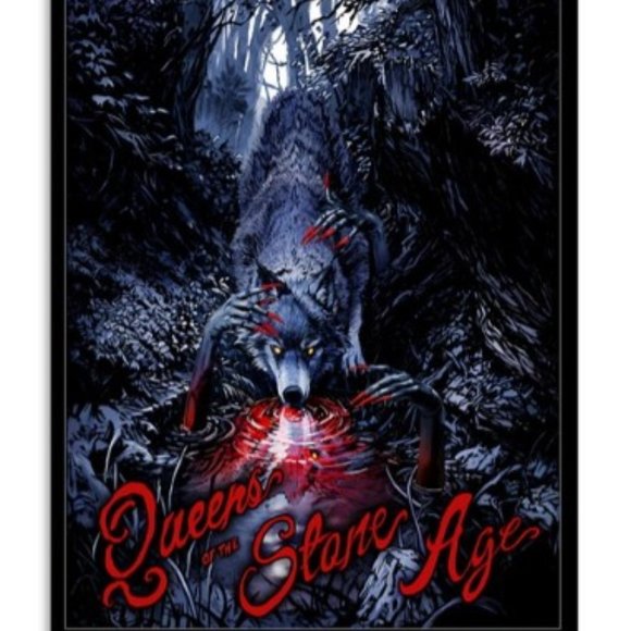 Art | Poster Qotsa Tour Dusseldorf Germany 223 | Poshmark